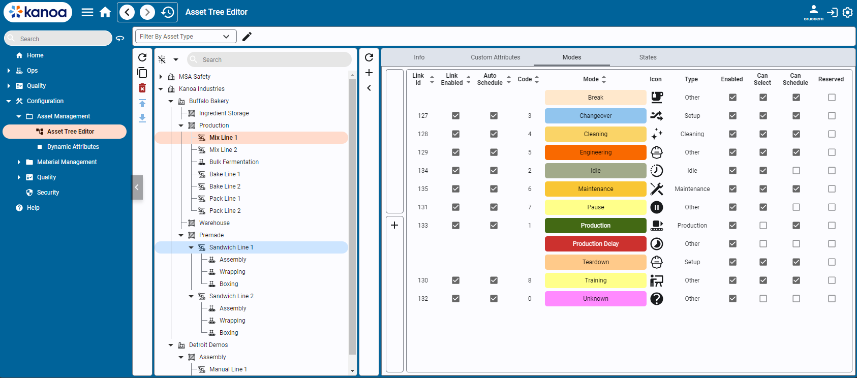 Understanding Modes and States in Kanoa Ops